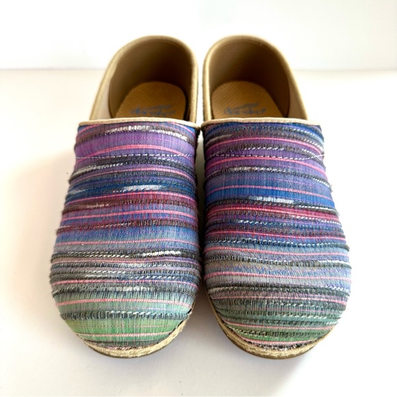 Dansko | Shoes | Dansko Professional Vegan Rainbow Jute Artisan Weave ...